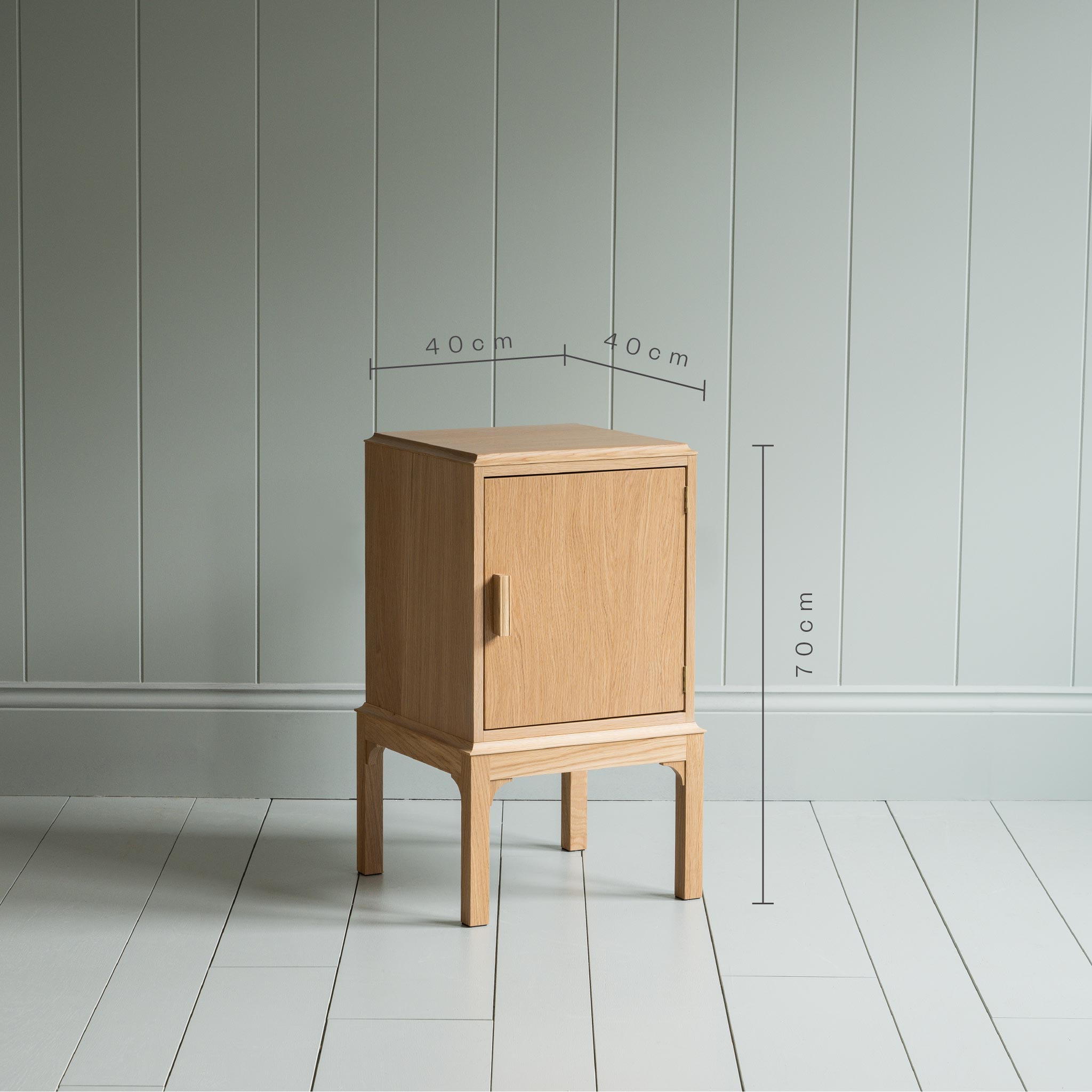 Oak Side Table, Bits and Bobs | Bedside Tables | Room Tables