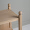 Rectangular Oiled Oak Bedside Table with Drawer | Side Table