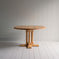 Dining Table | Handcrafted Round Oak Dining Table