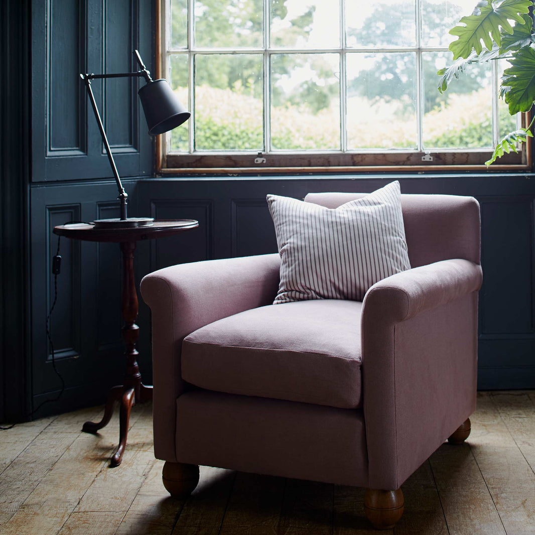 Lampshade | Batik Paper Spotty Dotty Tan Lamp Shade, Focused