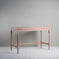 Handcrafted Rectangular Blush Pink Desk, Scribble | NiX by Nicola ...