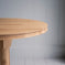Dining Table | Handcrafted Round Oak Dining Table