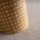 Lampshade | Batik Paper Spotty Dotty Tan Lamp Shade, Focused