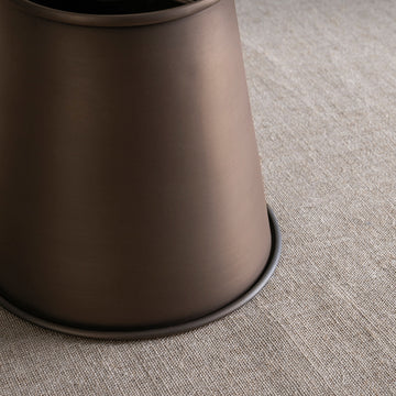 Handcrafted Artisan Batik Paper Spotty Dotty Tan Lamp Shade, Focused ...