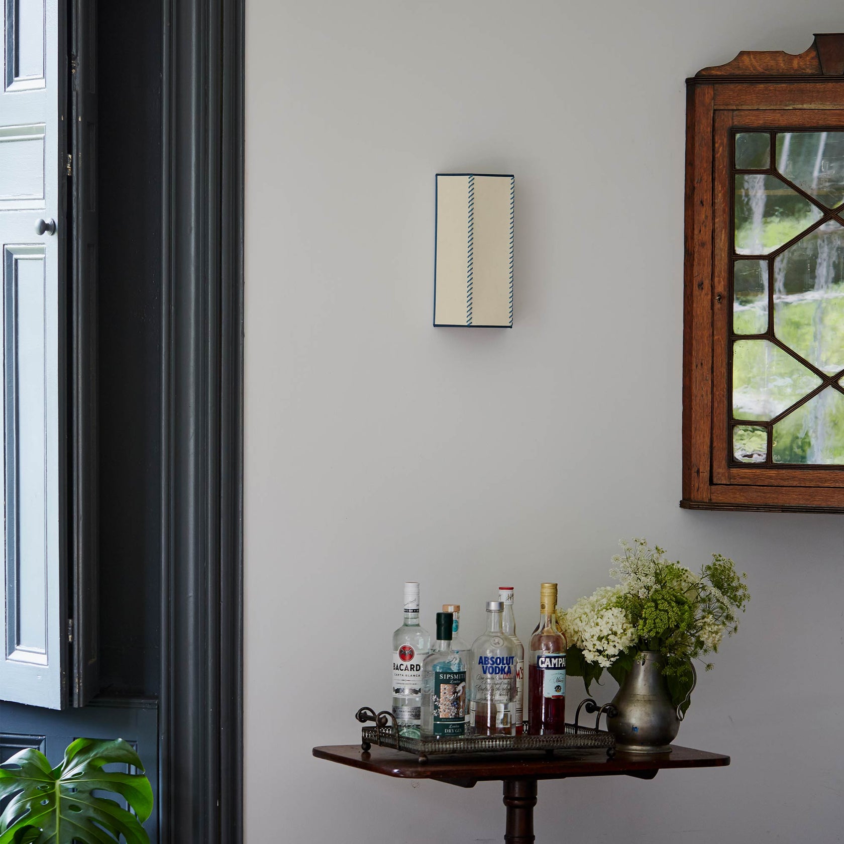 Handmade waxed brass wall light | stitch light, Made in Portugal