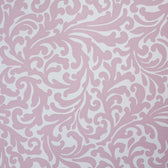 Rose Pink Filigree Wallpaper with Eco-Friendly Water-Based Ink